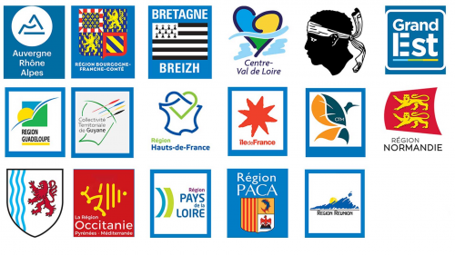 Create a Logos of French Regions and Territories Tier List - TierMaker