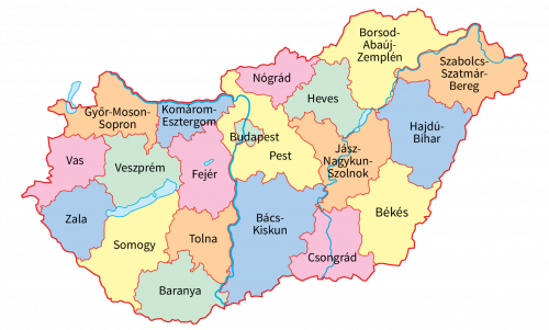 Magyar counties Tier List (Community Rankings) - TierMaker