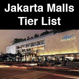 Create a Mall di Jakarta Tier List - TierMaker