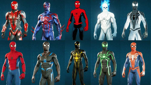Marvel's Spider-Man Suits LIST Tier List (Community Rankings) - TierMaker