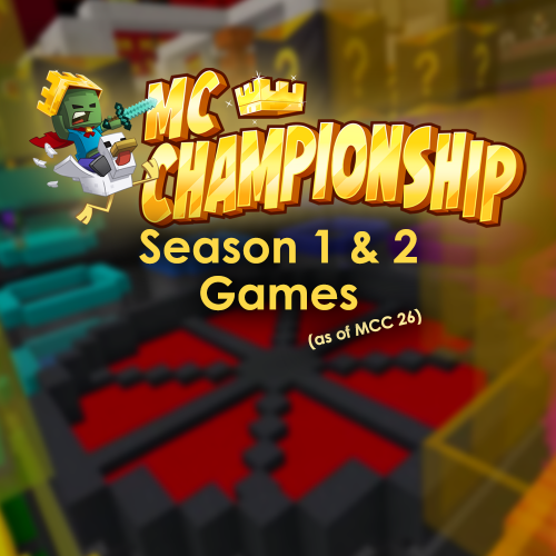 [MCC26] MCC Season 1 & 2 Games Tier List (Community Rankings) - TierMaker