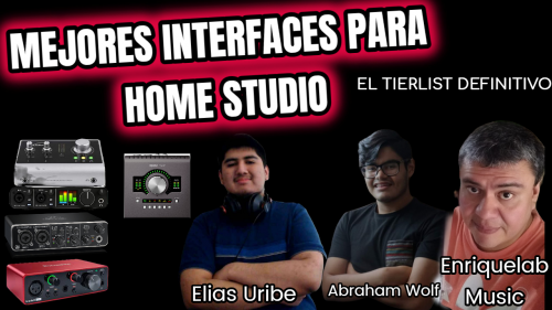 Create a MEJORES INTERFACES DE AUDIO PARA HOME STUDIO Tier List - TierMaker