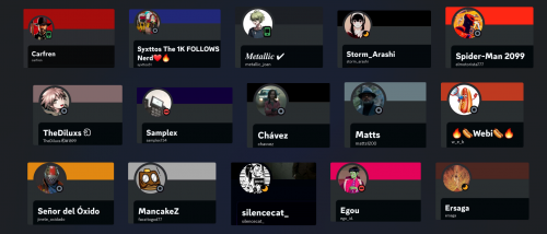 Create a Miembros importantes de El Templo (Discord Tier List - TierMaker
