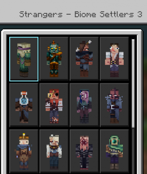Create a Minecraft Biome Settlers Skin Pack - Farlands Tier List ...