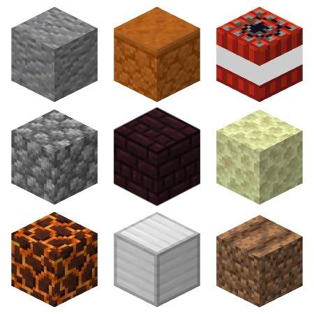 Minecraft Block Templates
