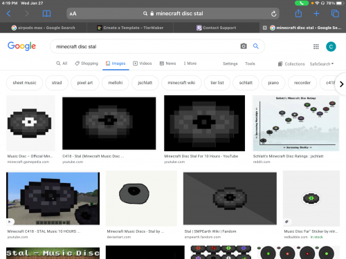 Create a Minecraft disc Tier List - TierMaker