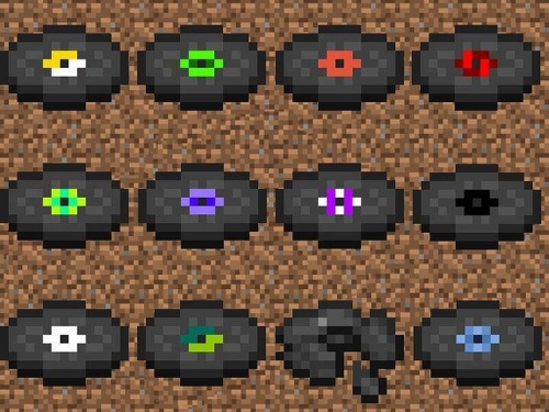 Create a Minecraft discs Tier List - TierMaker