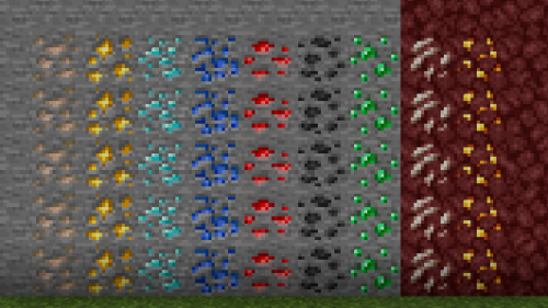 Create a Minecraft ore 1.17 texture update Tier List - TierMaker