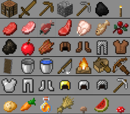 Create a Minecraft Progression Items Tier List - TierMaker