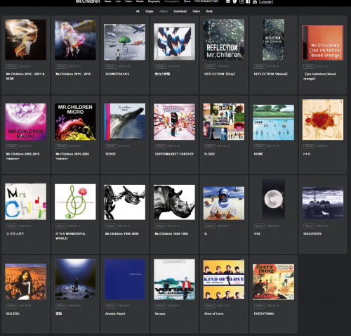Create a Mr.Children's original album ranking Tier List - TierMaker