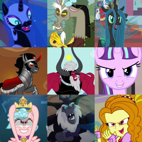 My Little Pony/Equestria Girls Villains Tier List (Community Rankings ...