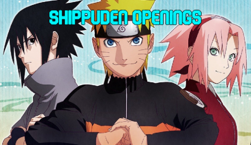 Create a Naruto Shippuden Openings (Numbered Thumbnails) Tier List ...