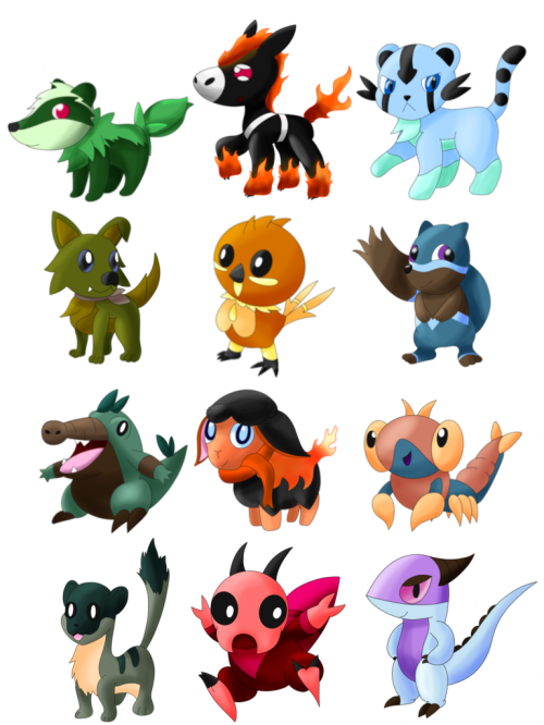 Create a Neo's Fakemon Starter Tier List - TierMaker