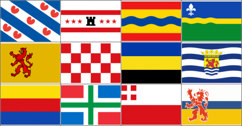 Create a Netherlands Provinces Flags Tier List - TierMaker