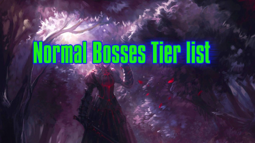Create a Normal Bosses Tier List - TierMaker