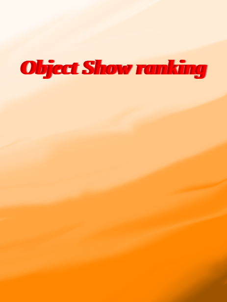 Create a Object show ranks Tier List - TierMaker