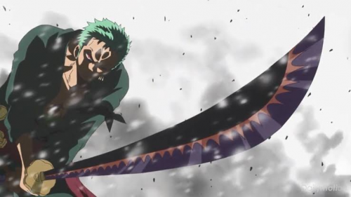 One Piece Zoro Fighting