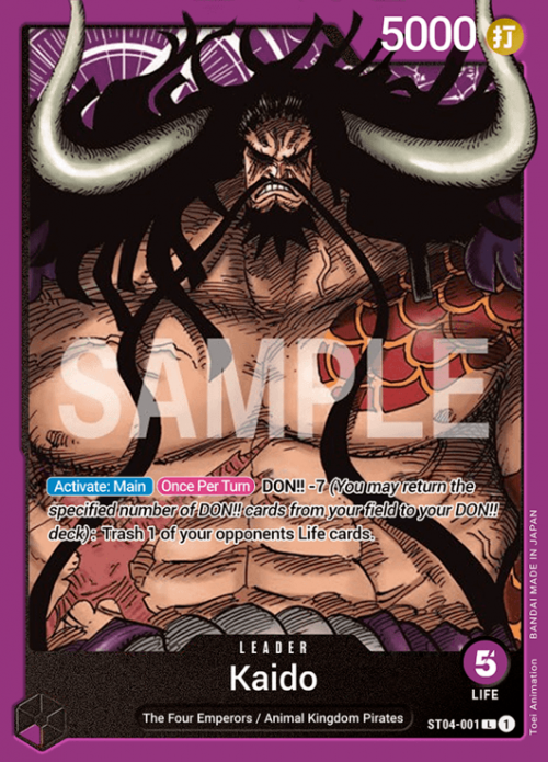 Create a OP01 Purple Color Set Tier List - TierMaker