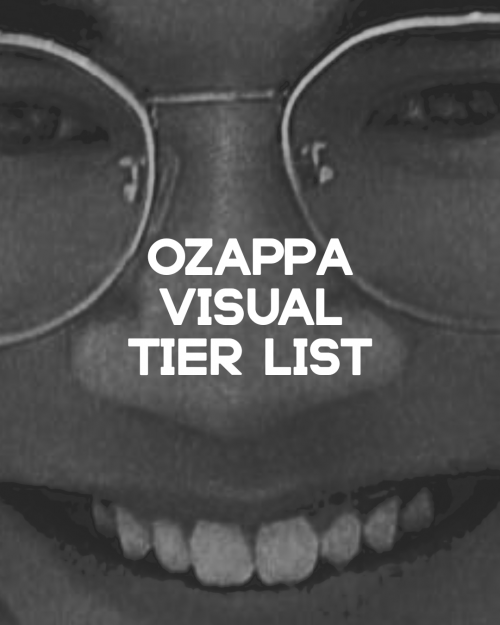 Create a Ozappa Visual Tier List - TierMaker