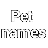 Create a Pet names Tier List - TierMaker
