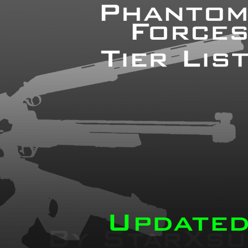 Phantom Forces Weapons (Fixed) Tier List (Community Rankings) - TierMaker
