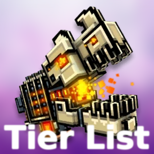 Create a Pixel Gun 3D - Heavy Tier List - TierMaker