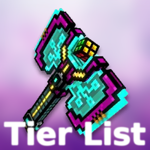 Create a Pixel Gun 3D - Melee Tier List - TierMaker