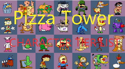 Pizza Tower Character Tier List (Community Rankings) - TierMaker