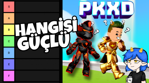 Create a PK XD Karakterleri Güç Katman Listesi - pkxd Tier List - TierMaker