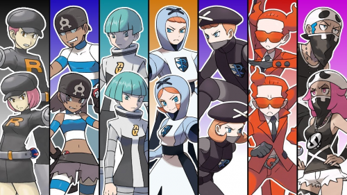 Create a Pokemon Evil Team Themes Tier List - TierMaker