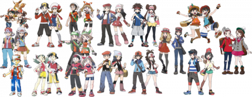 Create a Pokemon Trainer Protagonisten Tier List - TierMaker