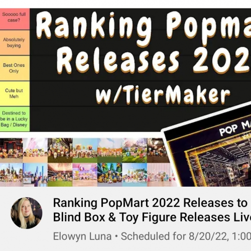 Popmart Releases 2022 Tier List (Community Rankings) - TierMaker
