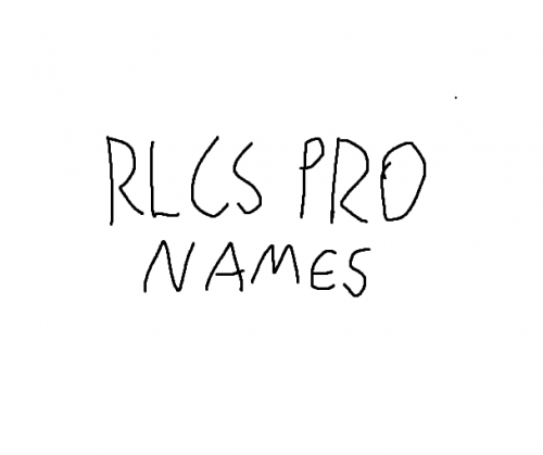 Create a pro names for rlcs Tier List - TierMaker