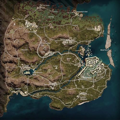 Create a PUBG Maps Tier List - TierMaker
