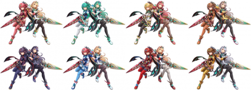 Create A Pyra Mythra Alternate Costumes Tier List Tiermaker