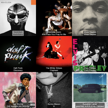 Create a Random albums chart Tier List - TierMaker