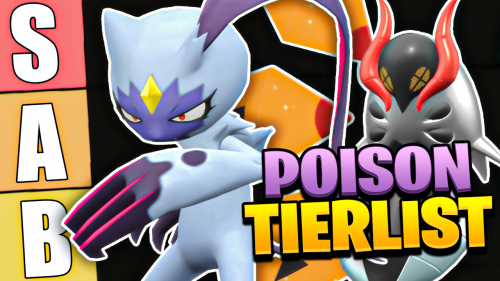 Create a Ranking Every Poison Pokemon Scarlet and Violet Tier List ...