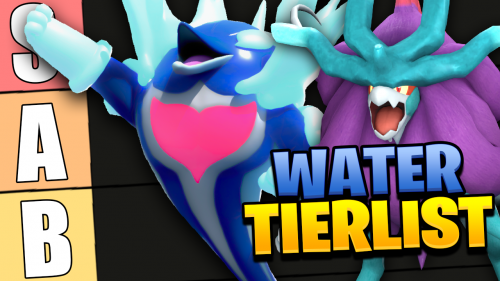 Ranking Every Water Pokemon Scarlet and Violet Tier List (Community ...