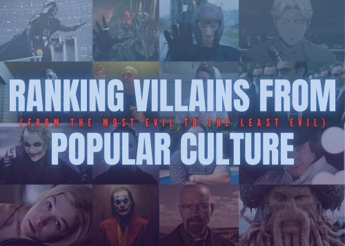 Create a Ranking villains from popular culture Tier List - TierMaker