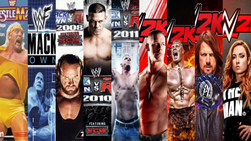 Create a RANKING WWE VIDEO GAMES FROM 2005 - NOW Tier List - TierMaker