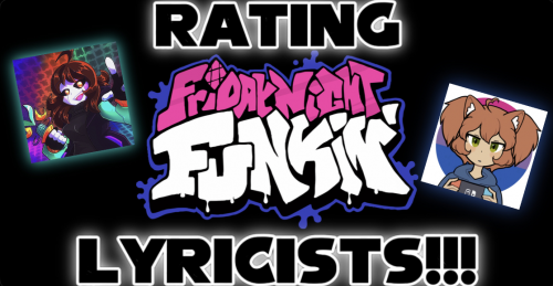 Create a RATING FNF LYRICISTS Tier List - TierMaker