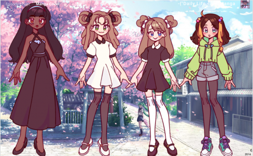 Rating my main characters in "Picrew me" app Tier List (Community ...