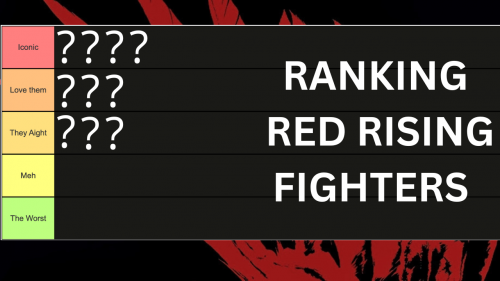 Create a Red Rising fighters Tier List - TierMaker