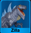 Create a Roblox - Project : Kaiju 4.0 - Zilla Skins Tier List - TierMaker
