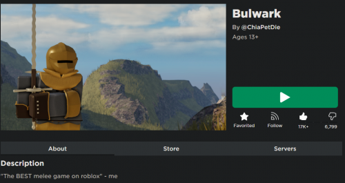 Create a Roblox Bulwark Weapons Tier List - TierMaker
