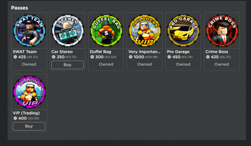 Roblox Jailbreak Passes Tier List (Community Rankings) - TierMaker