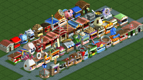 Roller Coaster Tycoon 1 and 2 Shops and Stalls Tier List (Community ...