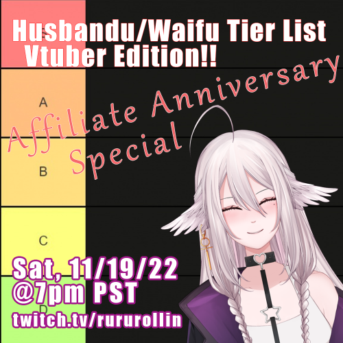 Ruru S Vtuber Husbandu Waifu Tier List Community Rankings Tiermaker