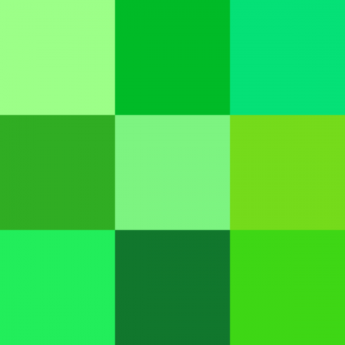 Create a shades of green Tier List - TierMaker