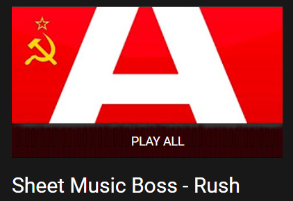 Create a Sheet Music Boss - Rush Main Series Tier List - TierMaker